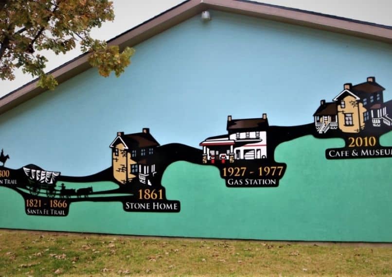 Santa Fe Trail Mural - Kansas Murals